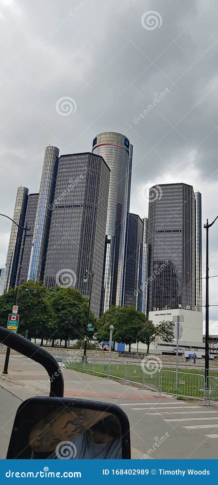 The Renaissance center editorial stock image. Image of center - 168402989