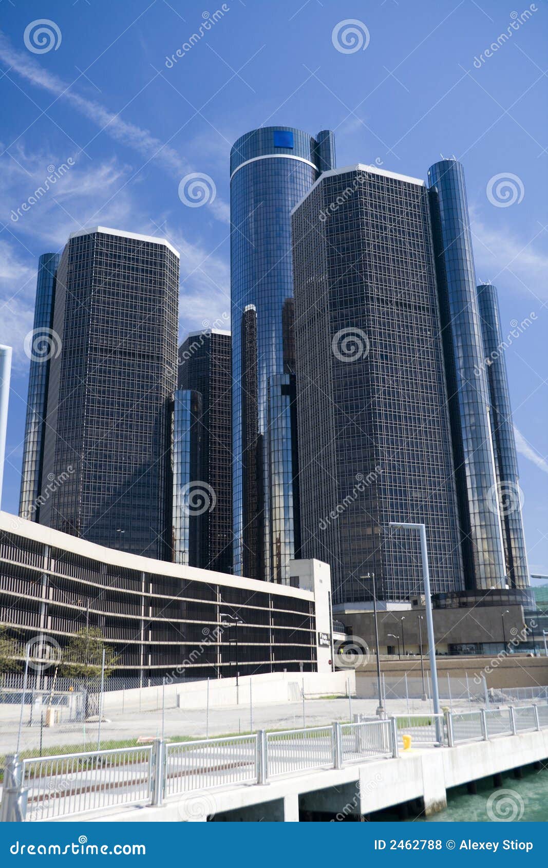Renaissance Center Royalty-Free Stock Photography | CartoonDealer.com ...