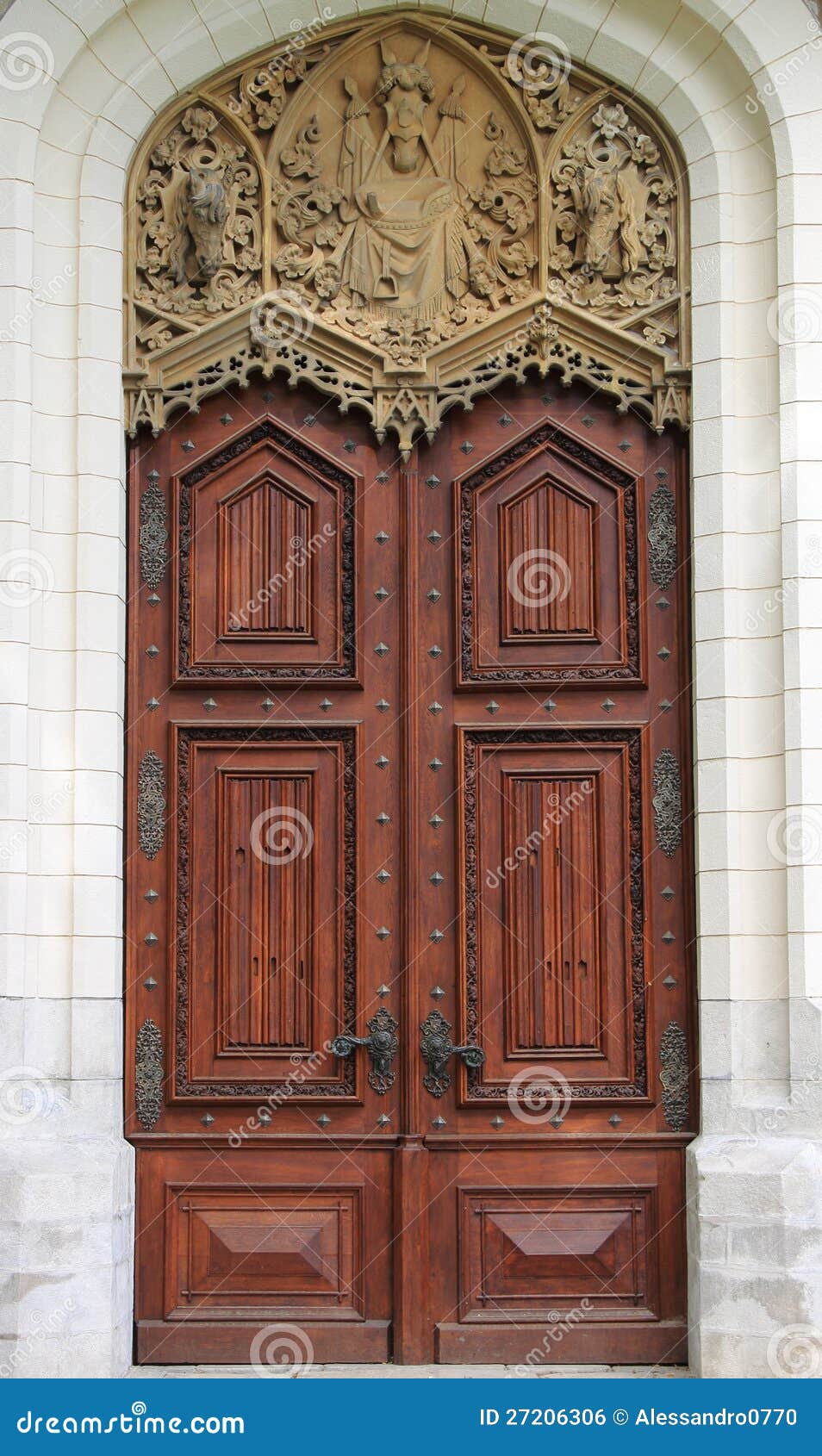 Renaissance front door stock photo. Image of architecture - 27206306