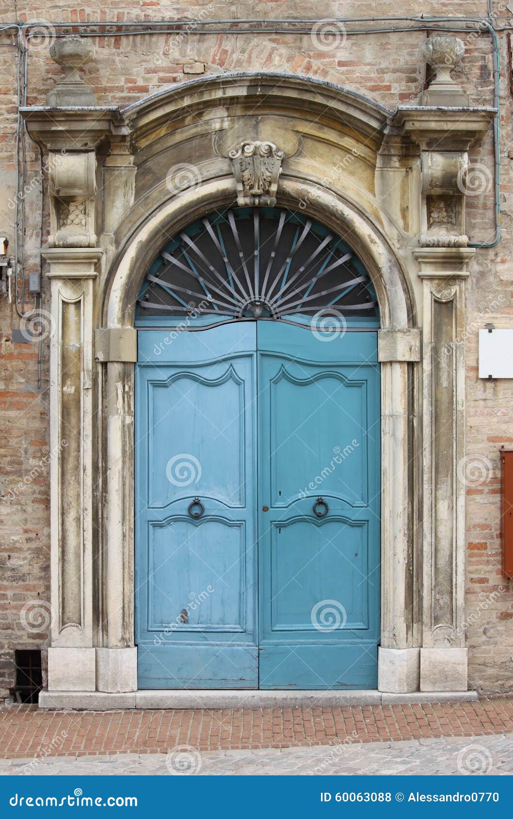 Renaissance front door stock photo. Image of balcony - 60063088