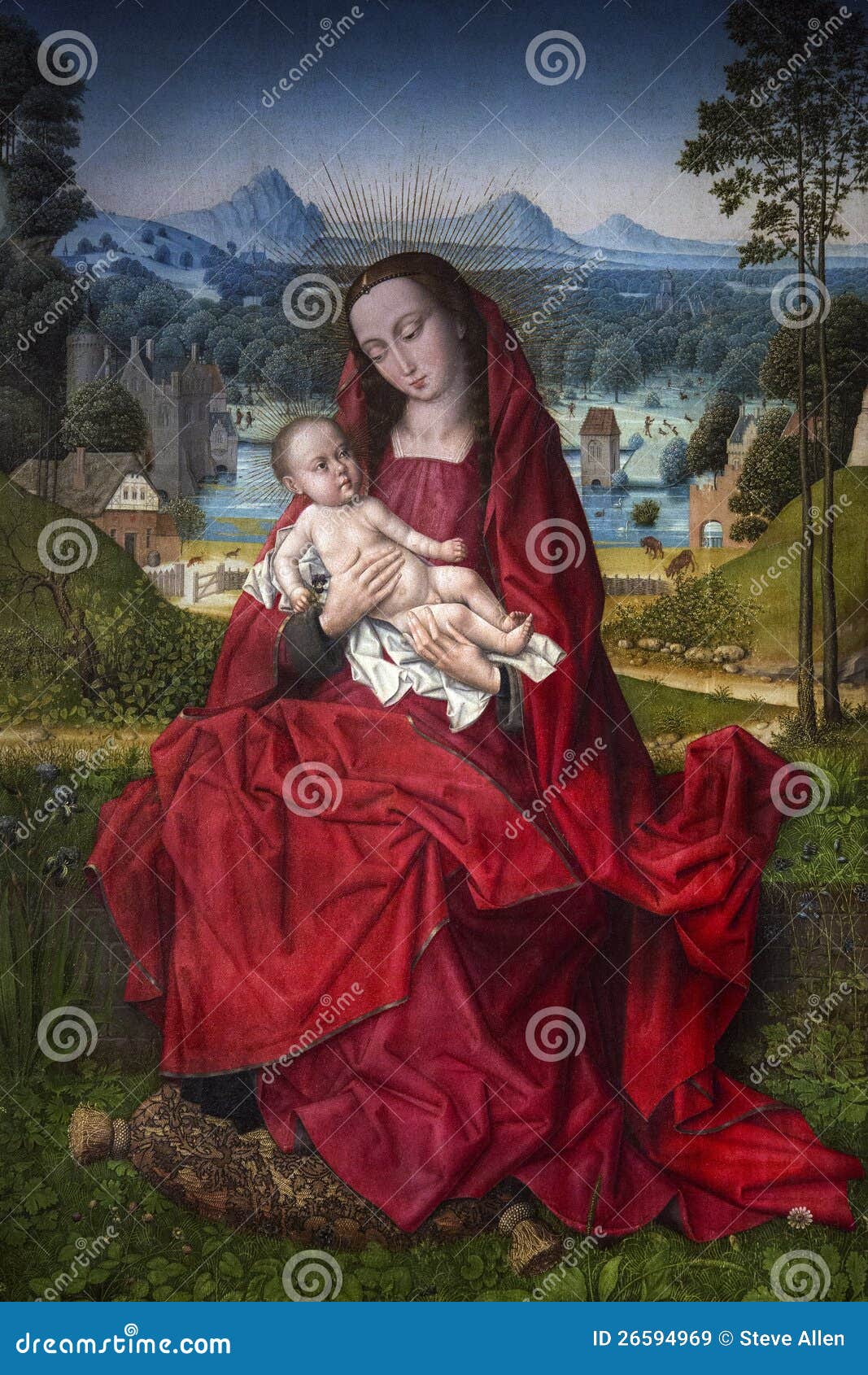 Renaissance Icon - Burgos Cathedral - Spain Stock Image - Image of ...