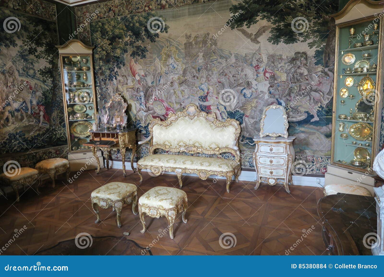 Renaissance Interior Room editorial stock image. Image of historical ...