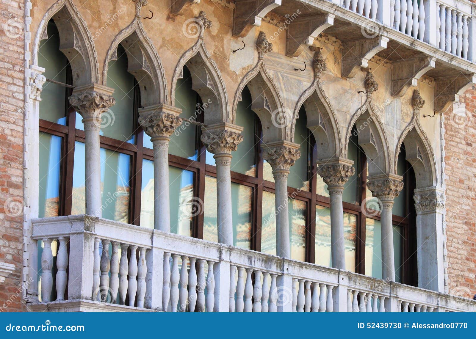 Renaissance Palace in Venice Stock Photo - Image of historic, typical ...