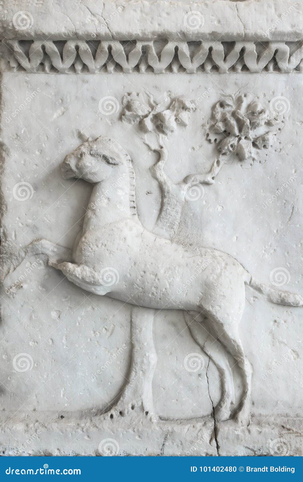 Renaissance Sculpture of a Deer Stock Photo - Image of deer, relief ...