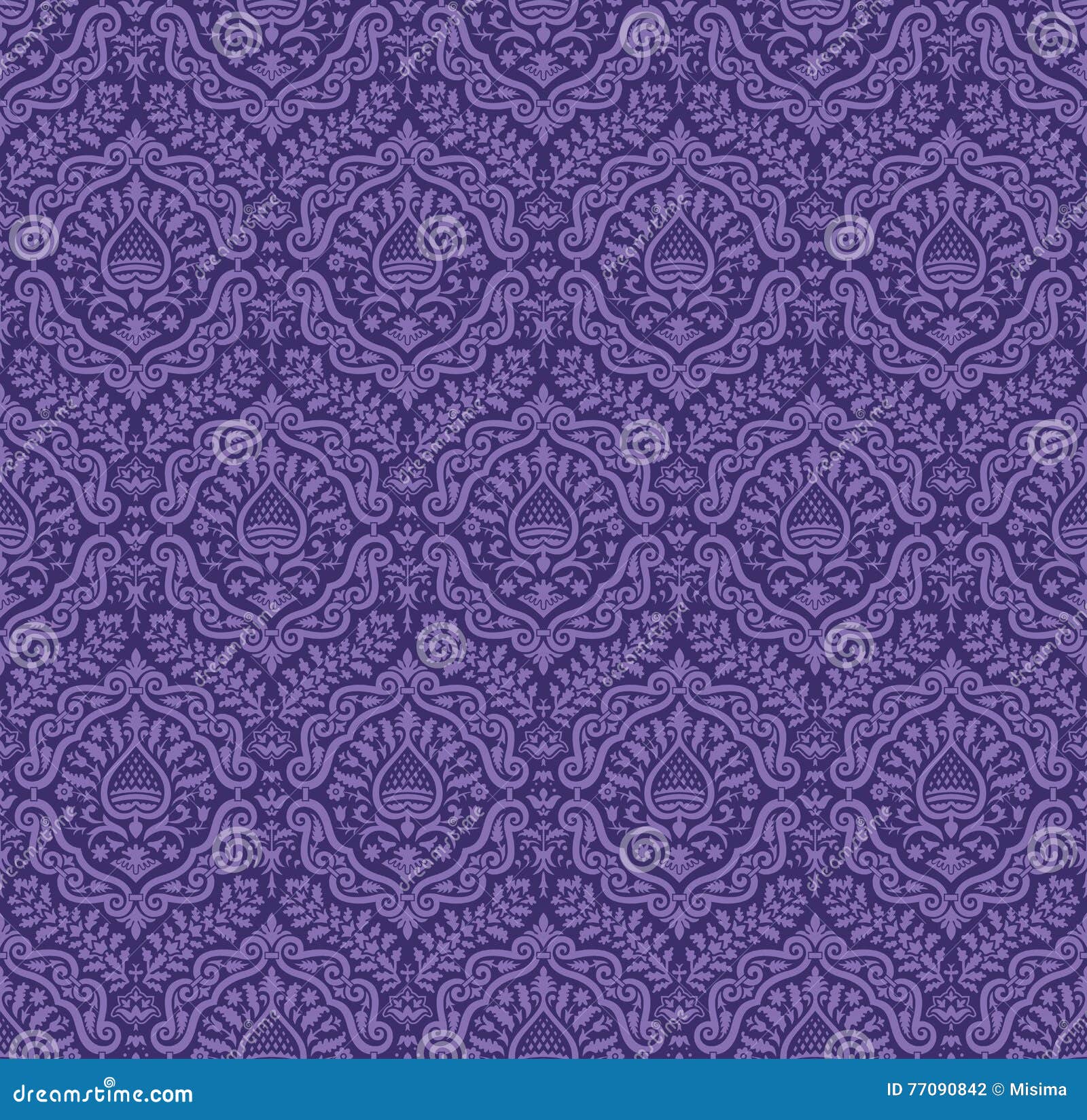 Renaissance Seamless Pattern Purple Stock Illustrations – 1,453 ...