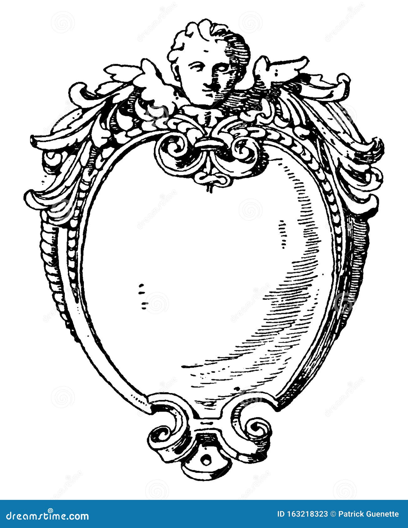 Renaissance Strap-Work Frame Have Foliage Or Palmettes Or Festoons And ...