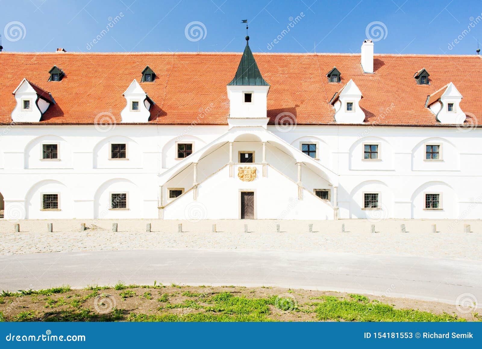 Renaissance Water Mill, Slup, Czech Republic Stock Image - Image of ...