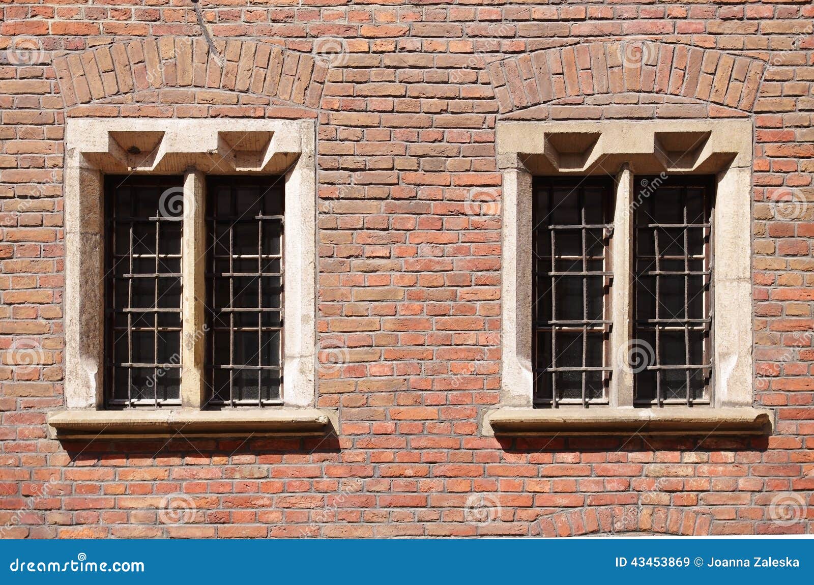 Renaissance windows stock image. Image of grating, closed - 43453869