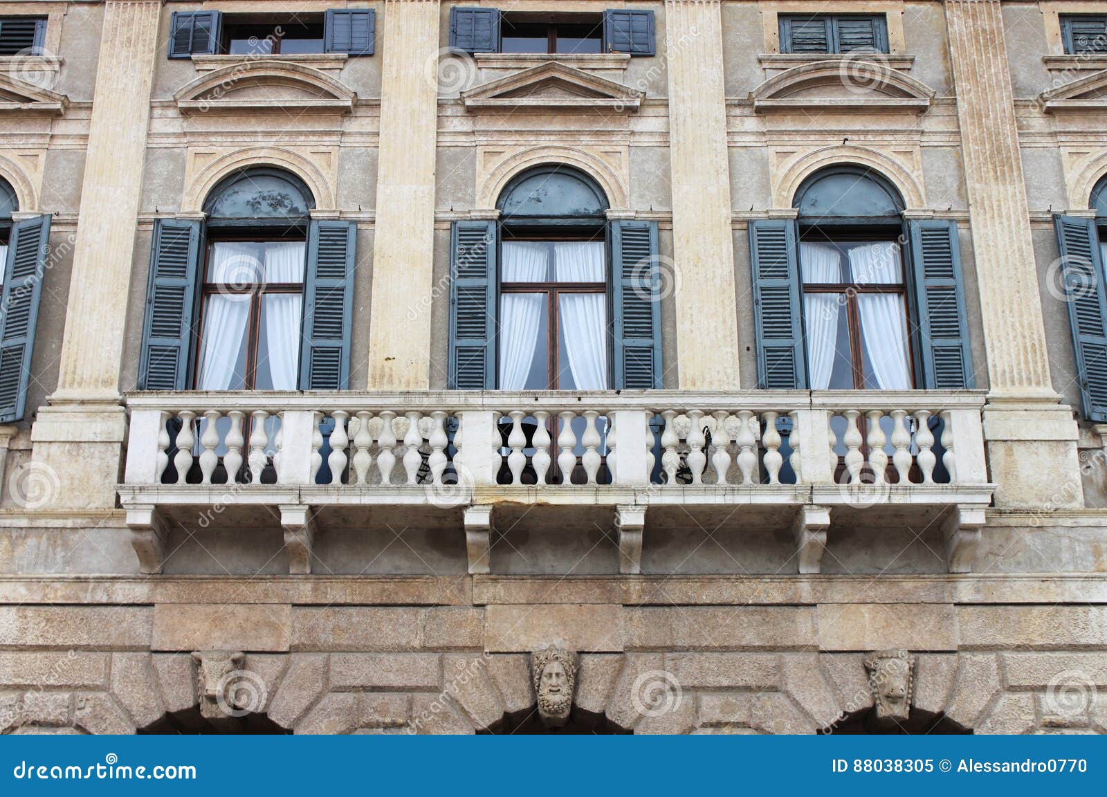 Renaissance windows stock image. Image of historical - 88038305