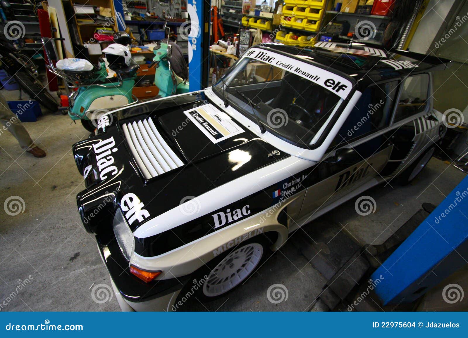 Renault 5 Elf Diac editorial stock image. Image of autos - 22975604