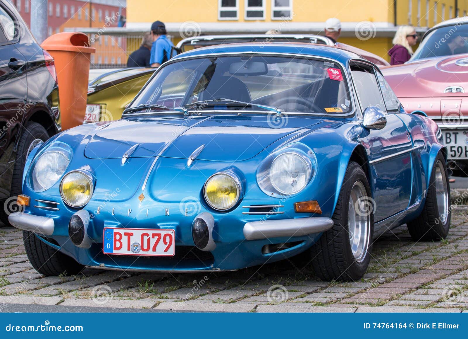 Renault Alpine - Alter Timer Redaktionelles Stockbild - Bild von ...