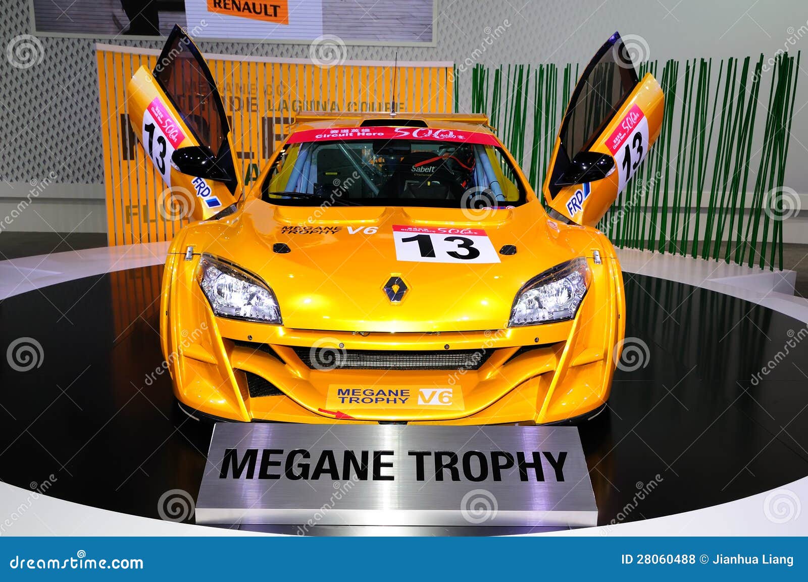 Renault Megane Trophy Race Car Editorial Stock Photo - Image of modern ...