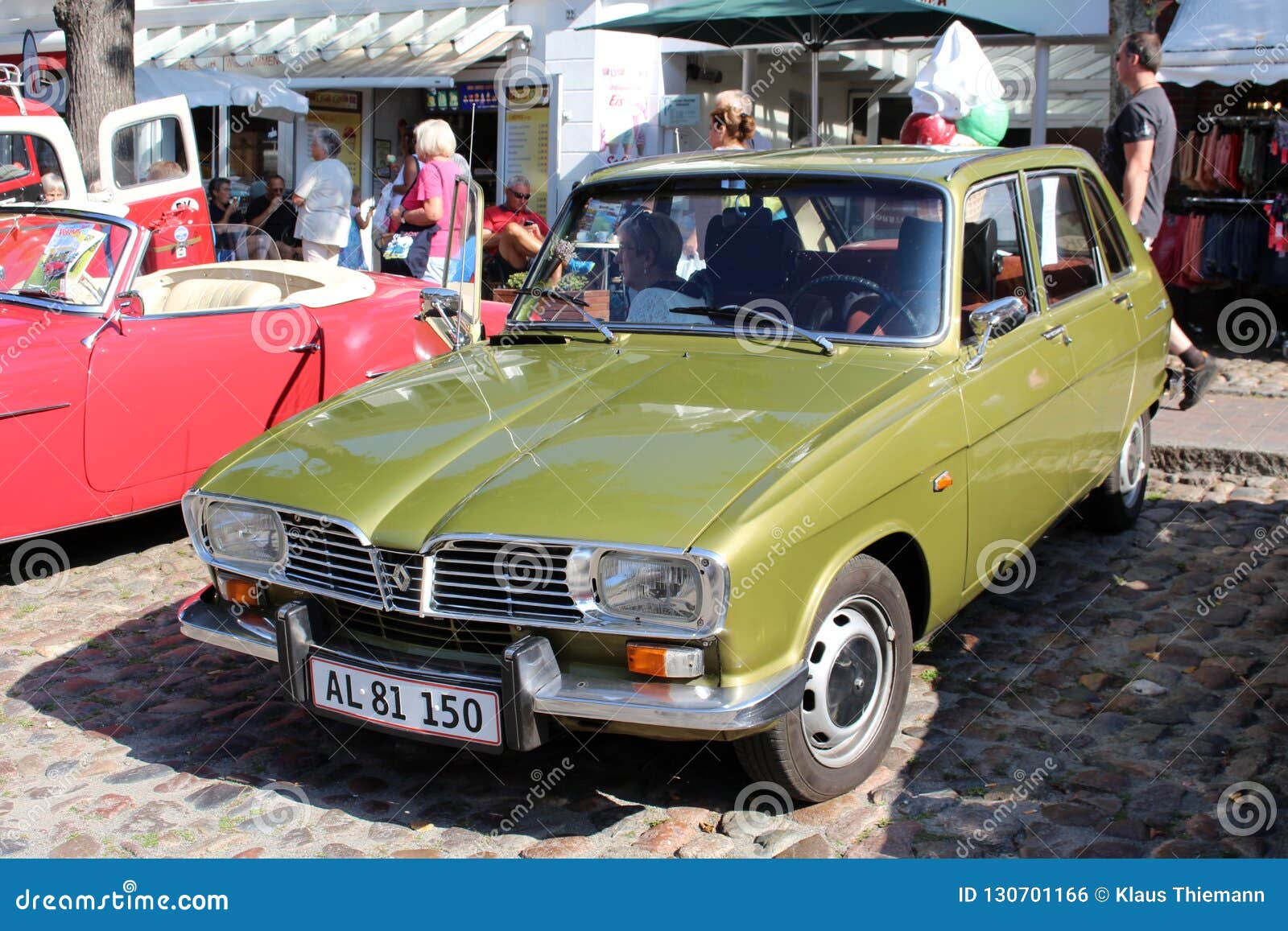 Renault Oldtimer at a Car Show. Editorial Photo - Image of important ...