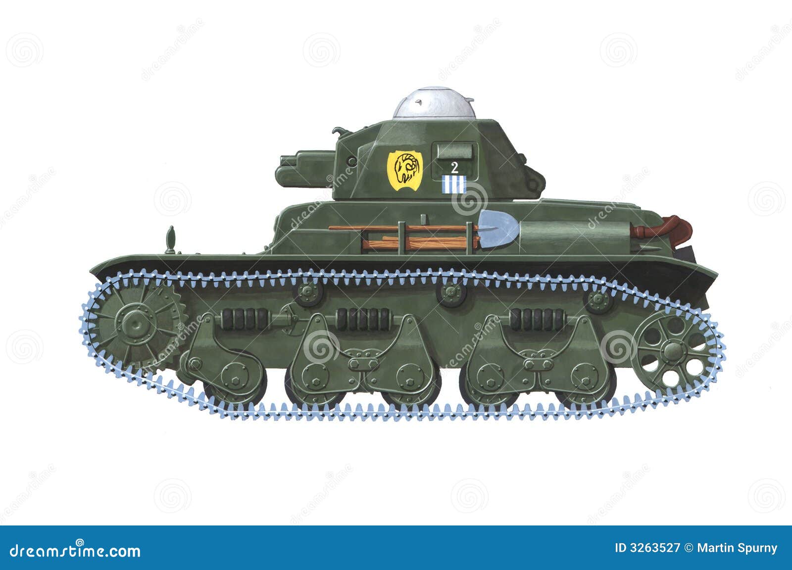 Tank Renault FT17 French Light Tank. Military Army Machine War, Weapon ...