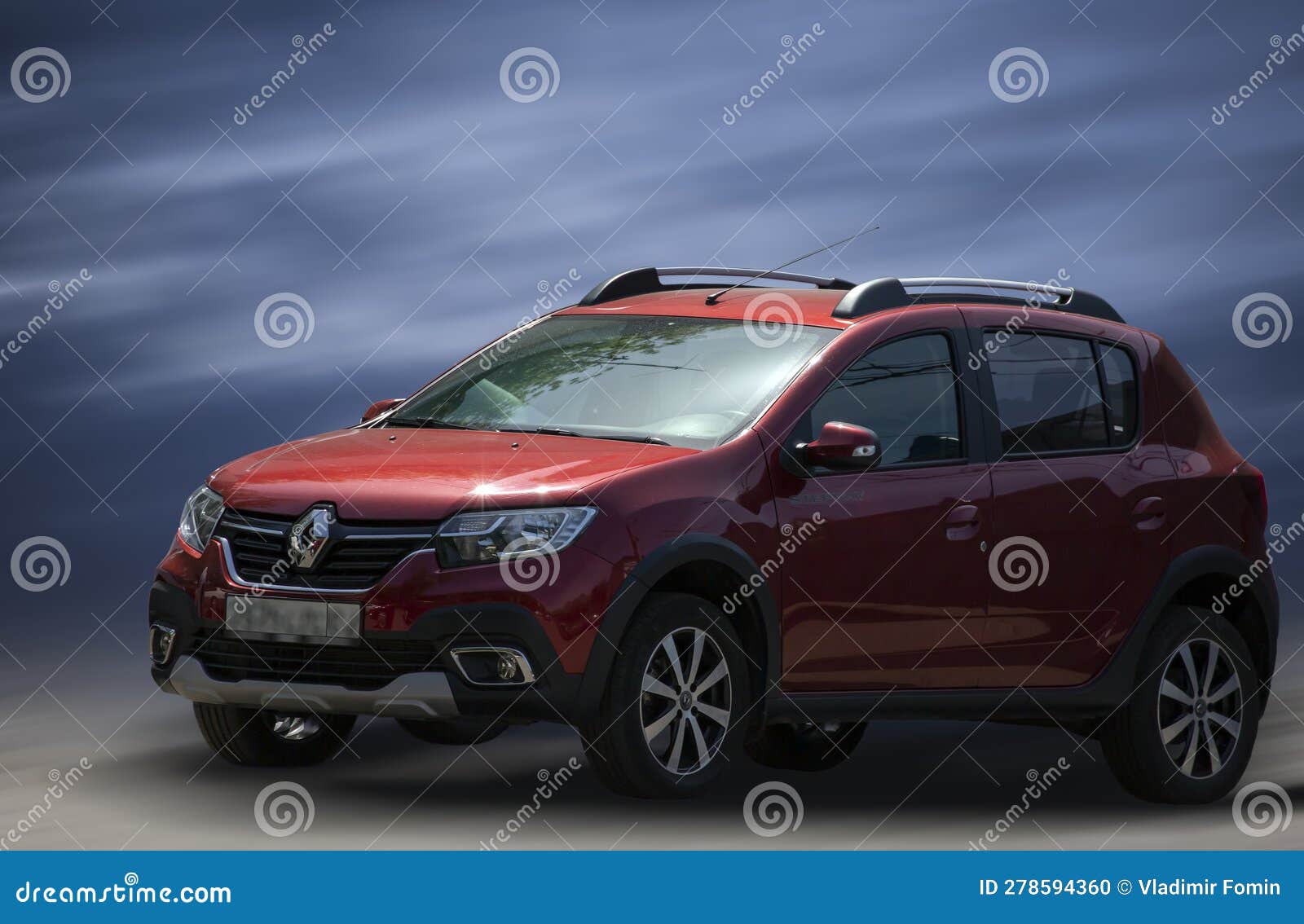 Renault red ca. editorial image. Image of tourism, journey - 278594360