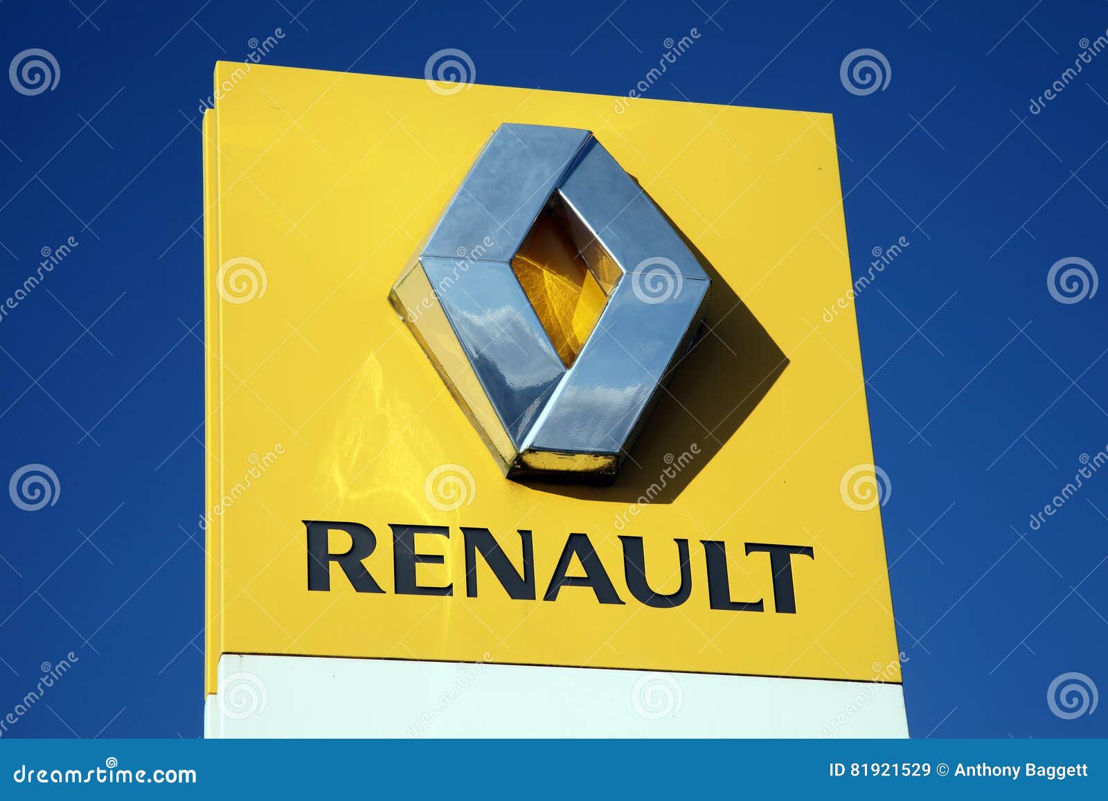 Renault Sign imagen de archivo editorial. Imagen de global - 81921529