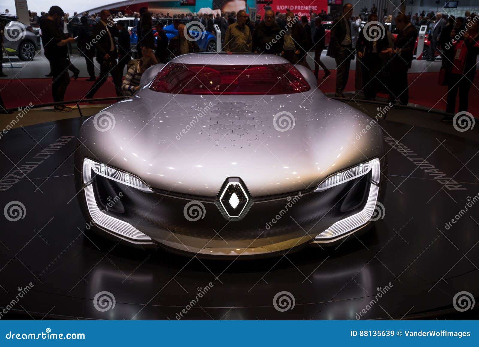 Renault Trezor Concept Car imagen de archivo editorial. Imagen de ...