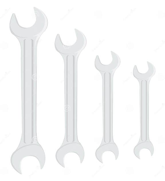 Rench tool, icon stock vector. Illustration of background - 261377813