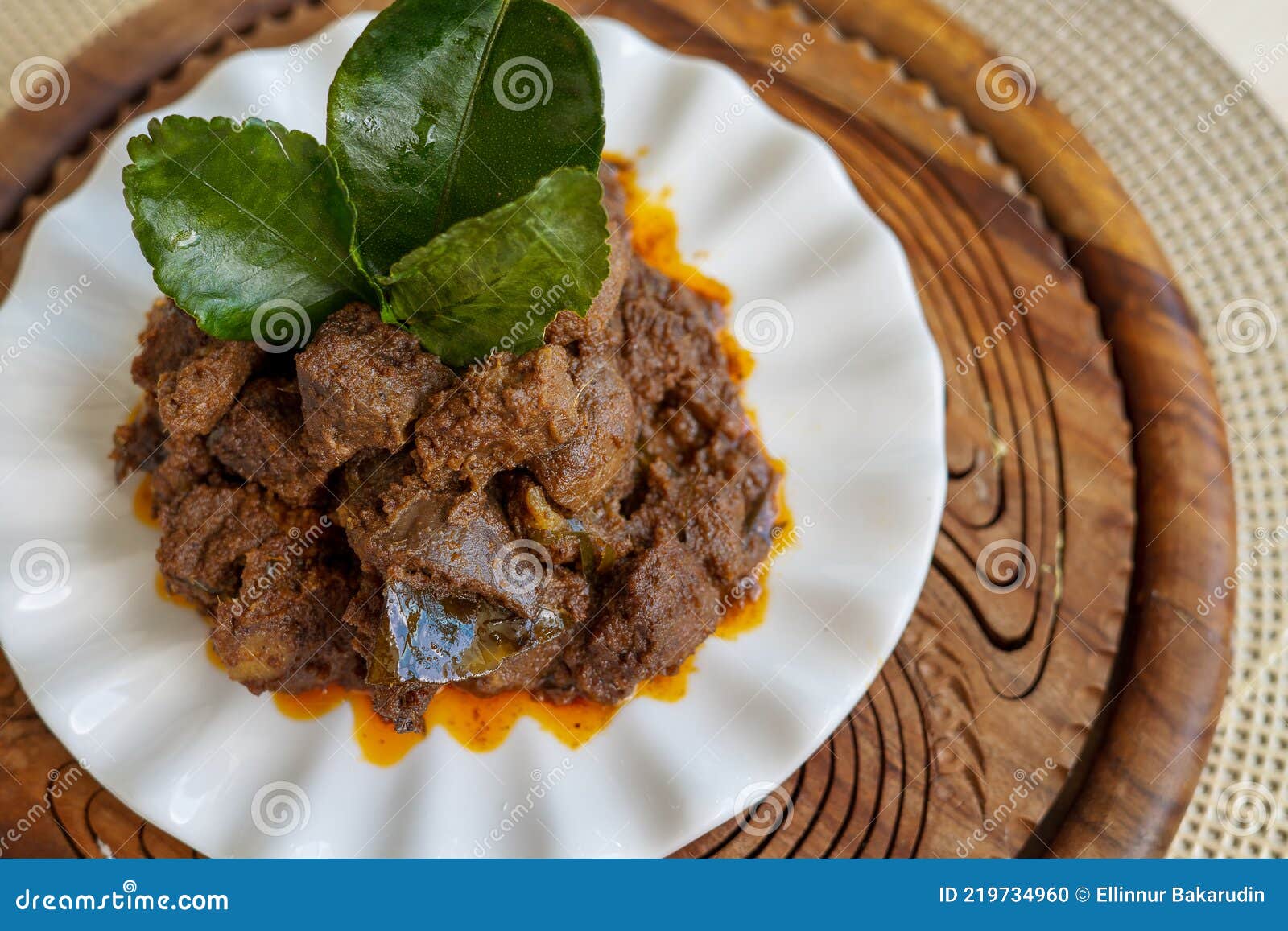 Rendang, Rendang Daging Sapi, Beef Stew Traditional Food From Padang ...