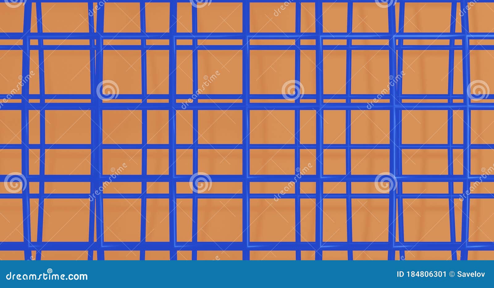 Render with Abstract Blue Mesh Stock Illustration - Illustration of ...