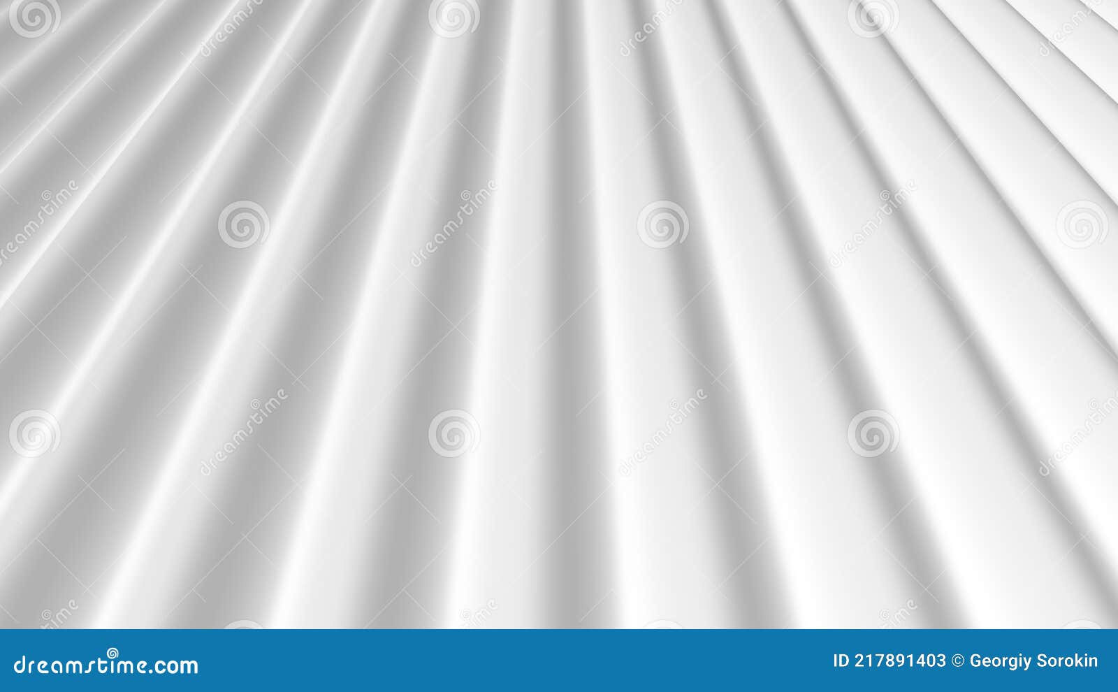 3d Render Abstract White Soft Lines Background Stock Illustration ...