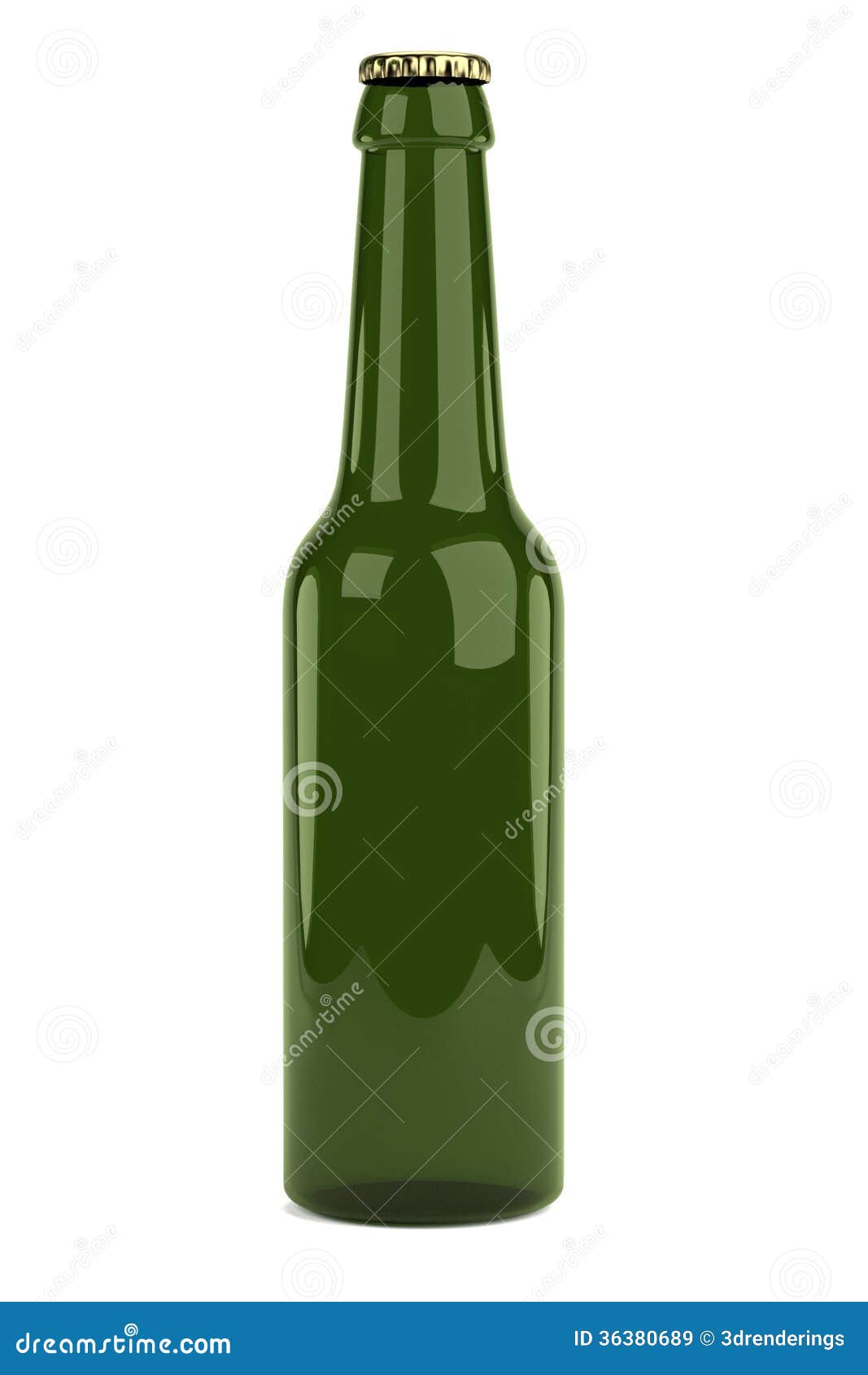 Render of beer bottle stock illustration. Illustration of graphics ...