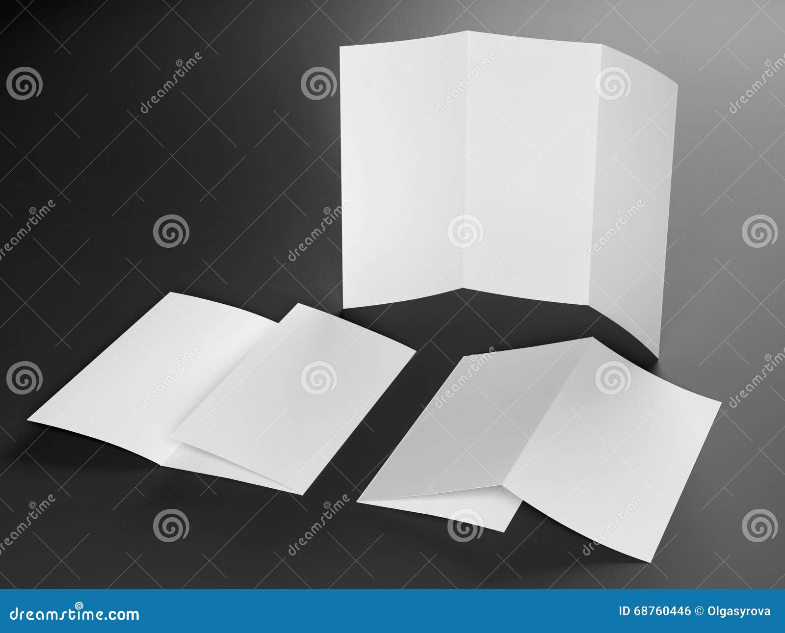 Leaflet 3D Render Mockup Visualisation Stock Image | CartoonDealer.com ...