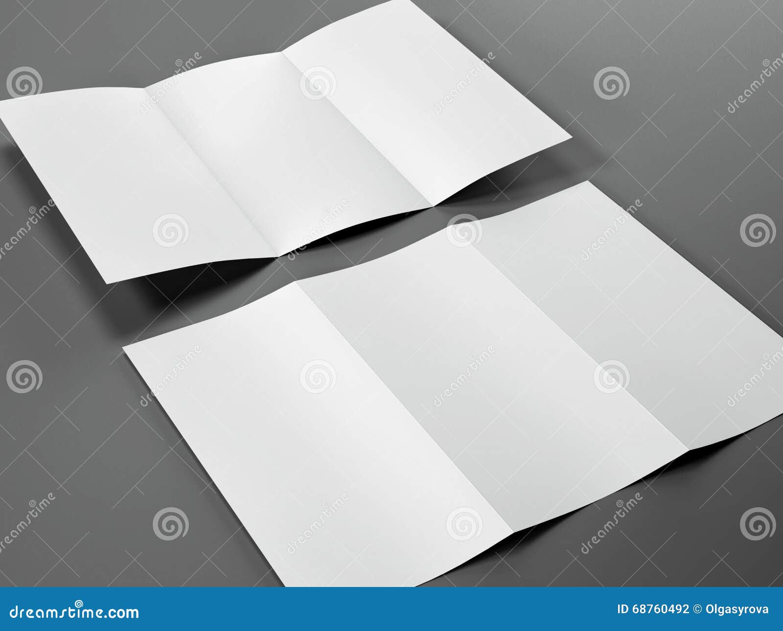 Leaflet 3D Render Mockup Visualisation Stock Image | CartoonDealer.com ...