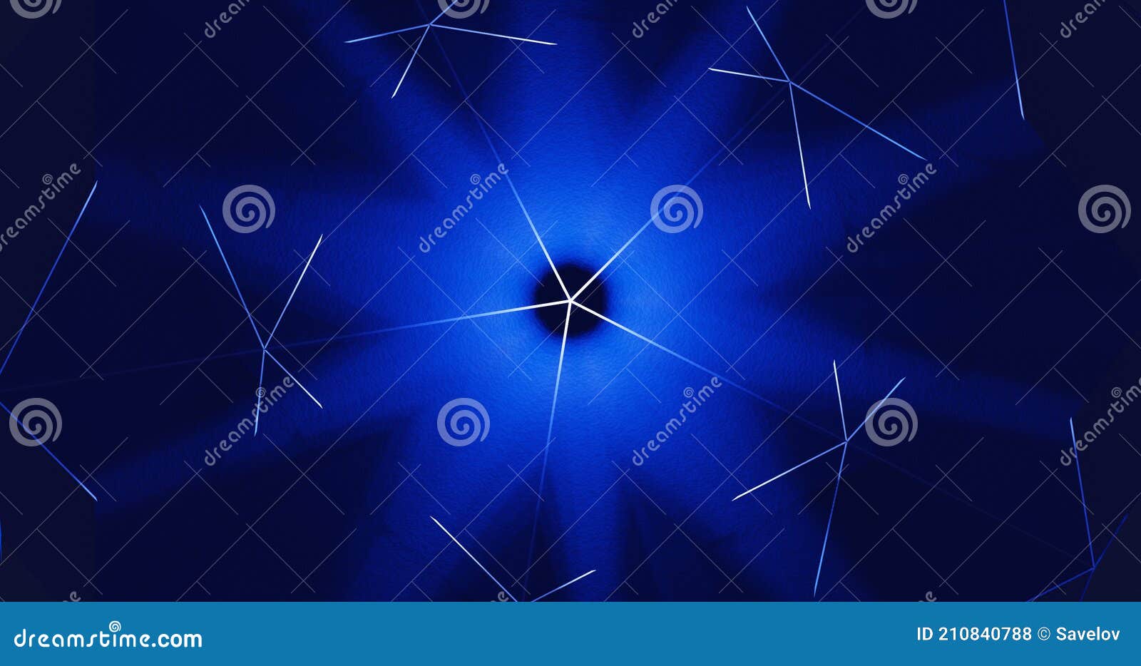 Render with Blue Abstract Light Star Background Stock Illustration ...