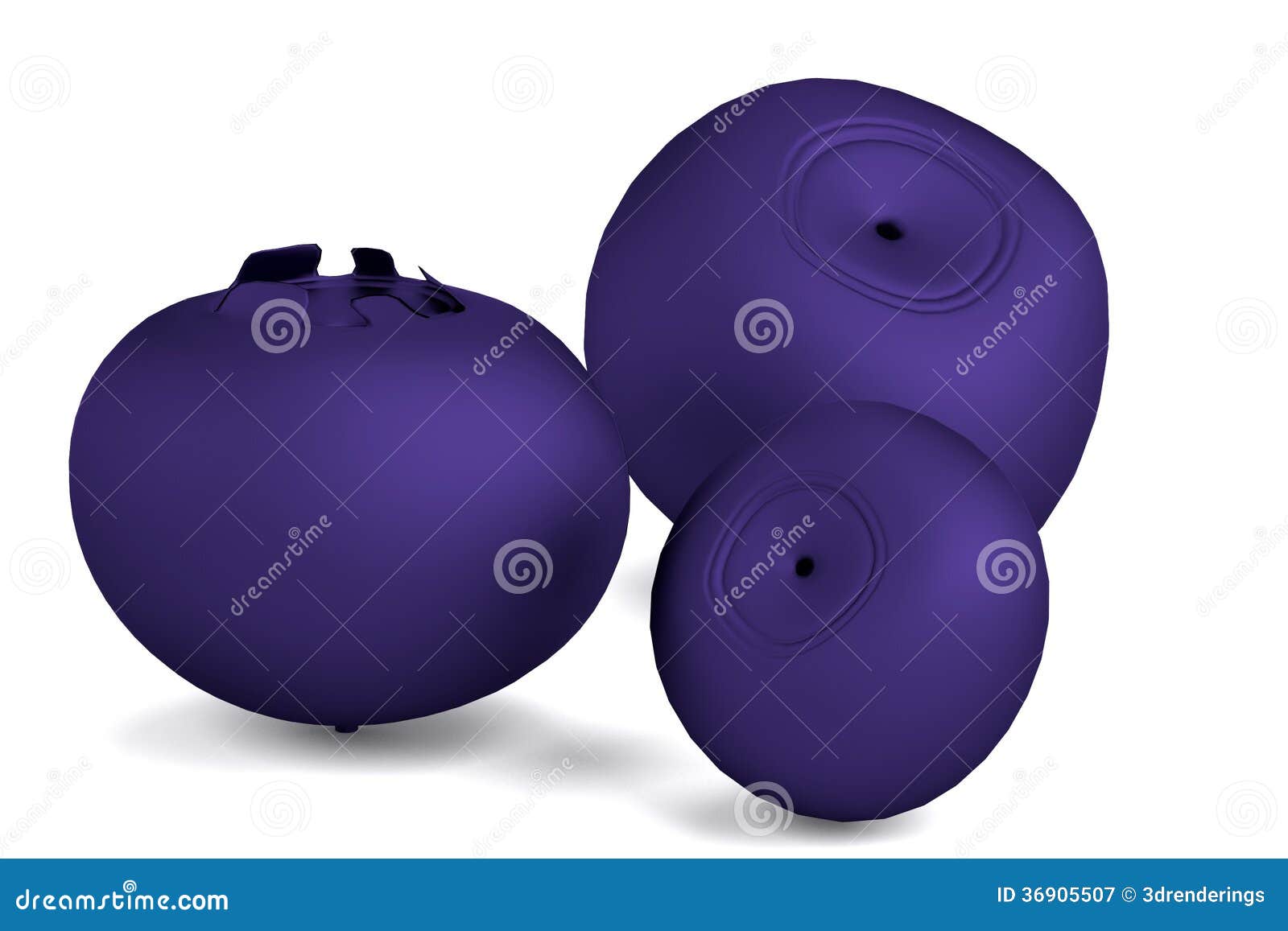 Render of blueberry fruit stock illustration. Illustration of graphics ...
