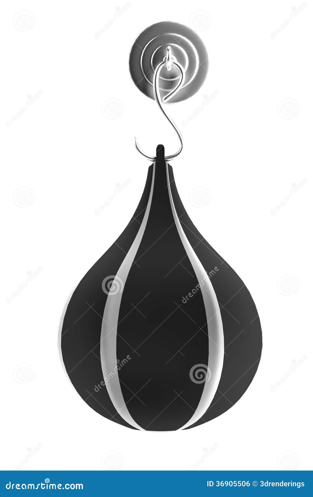 Render of boxing bag stock illustration. Illustration of boxing - 36905506