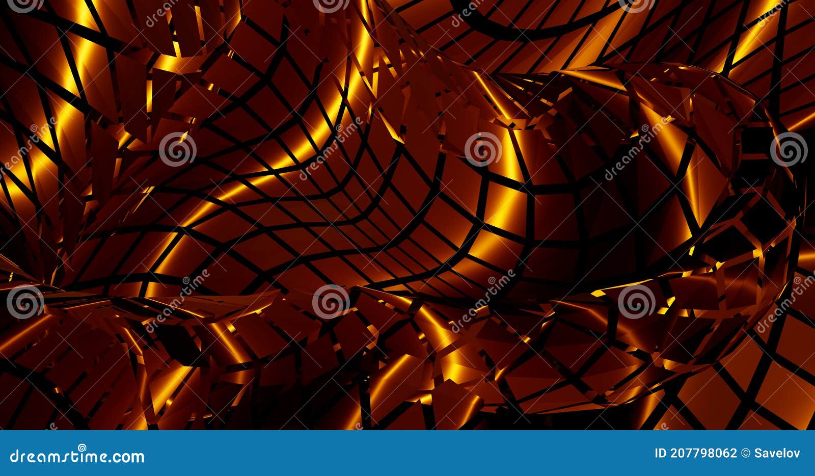 Broken Geometric Shape With Explosion, Particles. Shatter Stone With ...