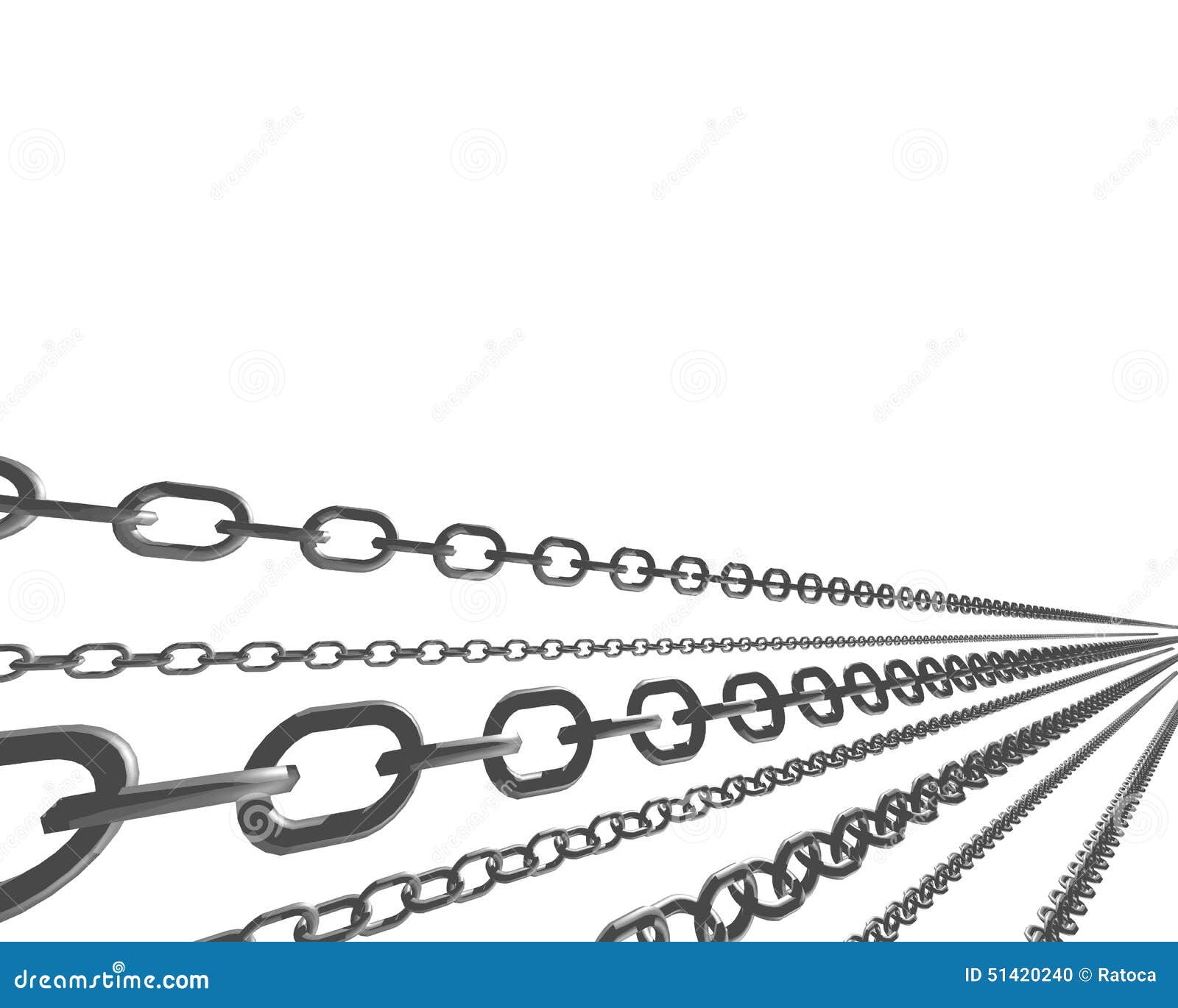 Render chains stock illustration. Illustration of link - 51420240