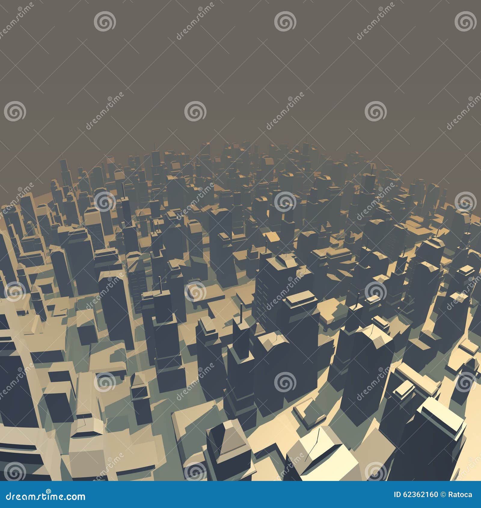 3D Render Of City Stock Photography | CartoonDealer.com #31980506