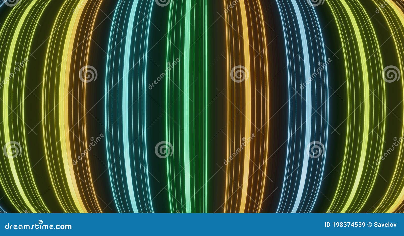 Render of Colored Multicolor Vertical Stripes Stock Illustration ...
