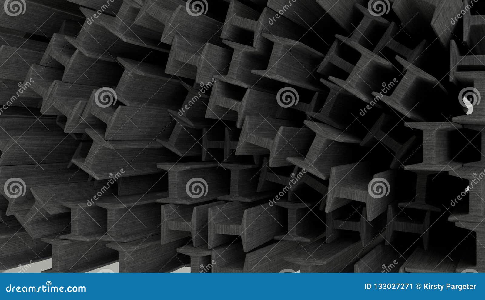 The Metal Beams Stock Photo | CartoonDealer.com #48080634