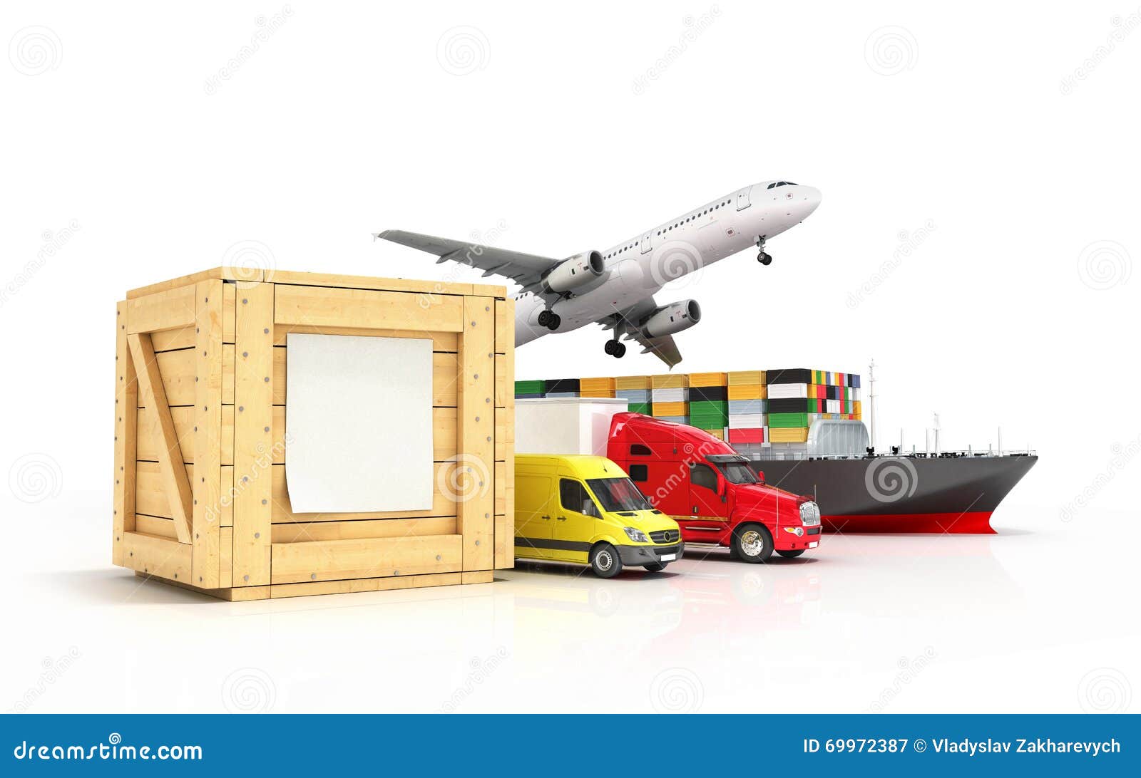 Set Of Modes Of Transport And Shapes. Cartoon Characters In Transport ...