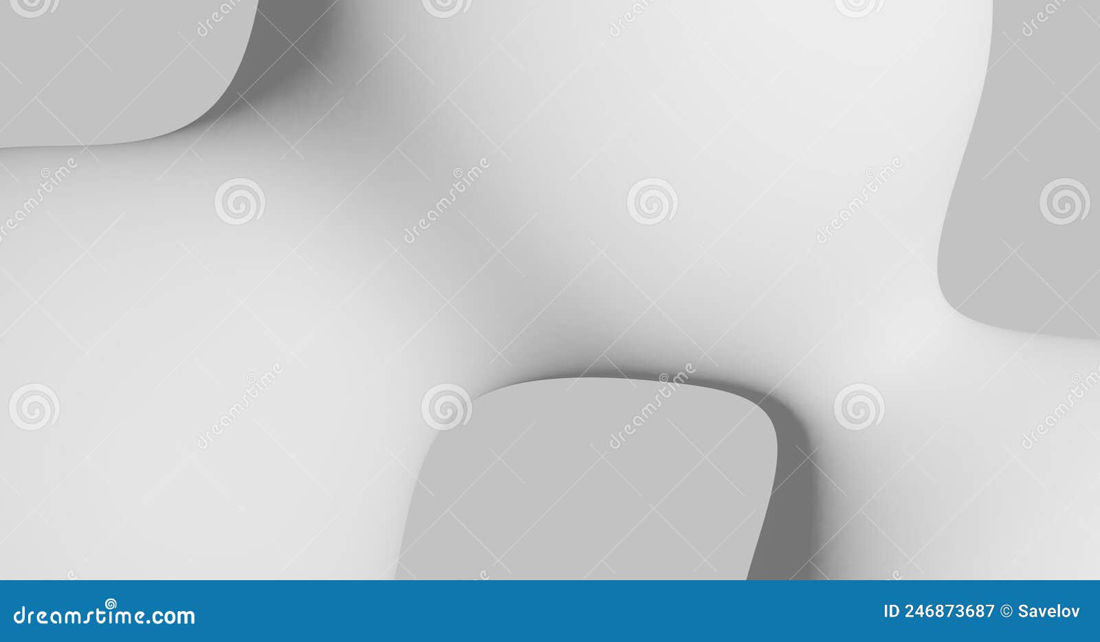 Render with Floating Gray Spheres Stock Illustration - Illustration of ...