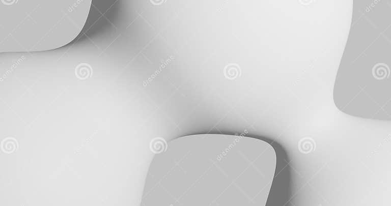 Render with Floating Gray Spheres Stock Illustration - Illustration of ...