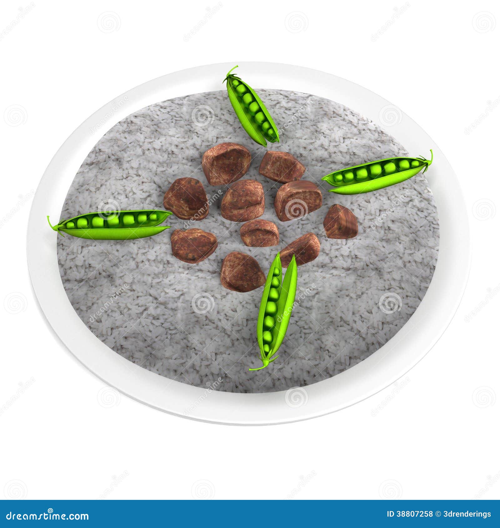 Render of food stock illustration. Illustration of fries - 38807258