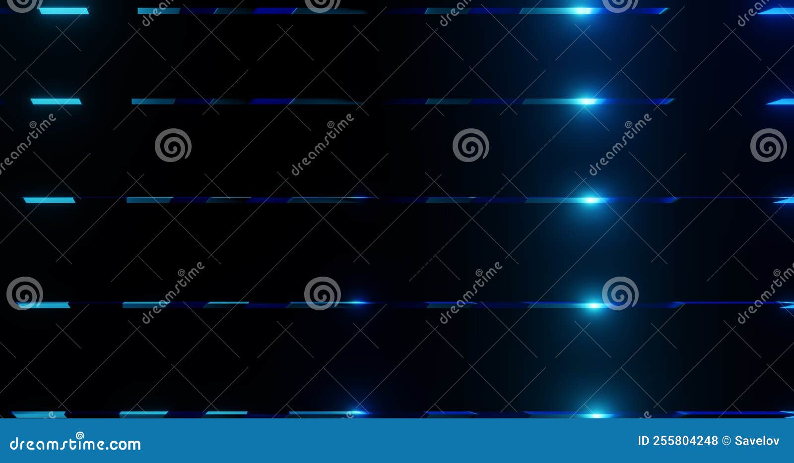 Render with Glowing Blue Horizontal Lines with Highlights Stock ...
