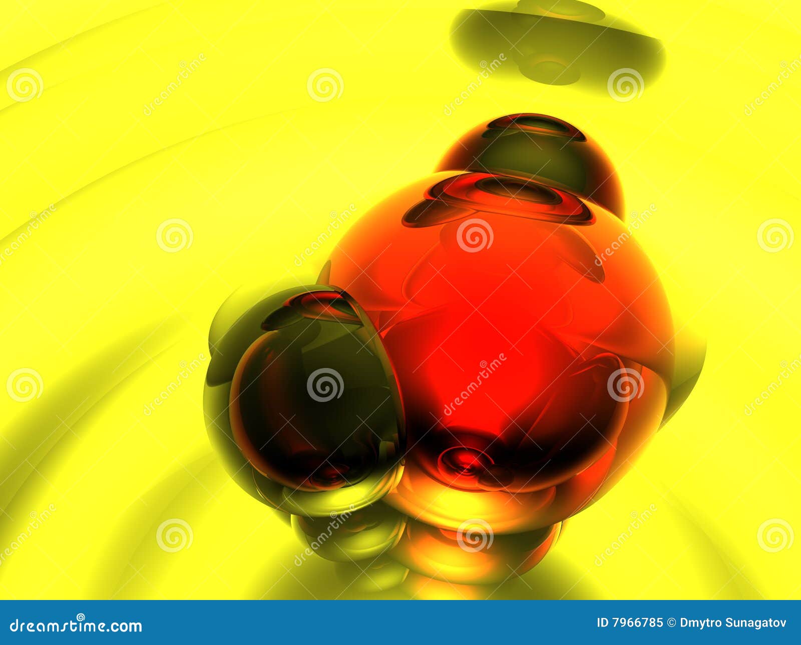 Render Of Molecule Picture. Image: 7966785