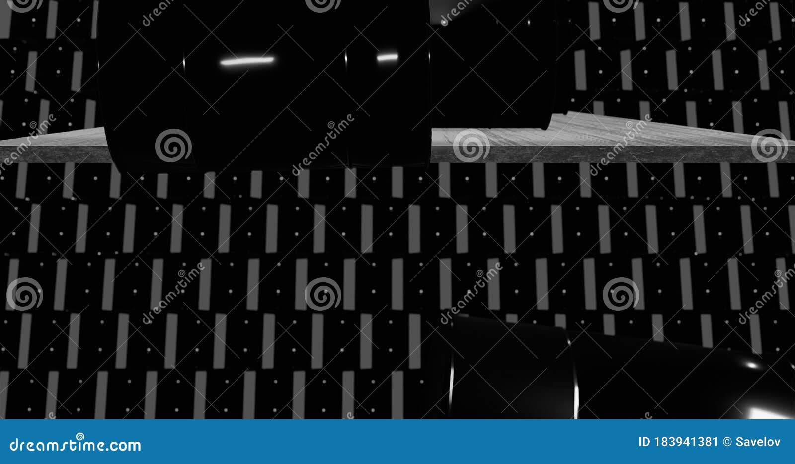 Render with Oil Cans Falling Down Stock Illustration - Illustration of ...