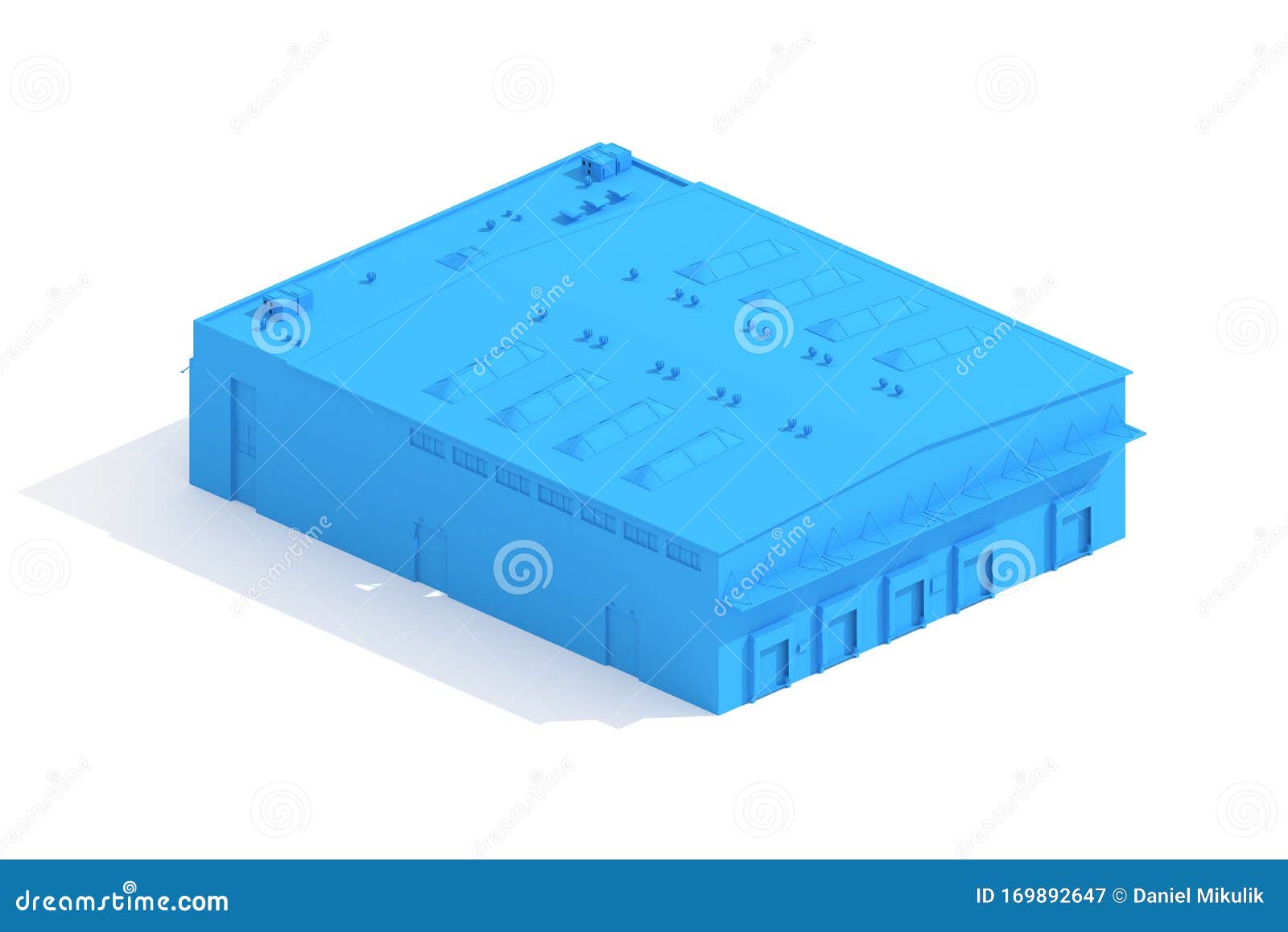 Storage 3d Render on White Background Stock Illustration - Illustration ...