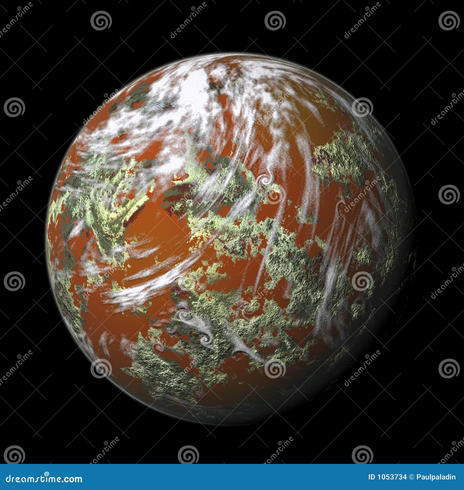 Render planet stock illustration. Illustration of orbit - 1053734
