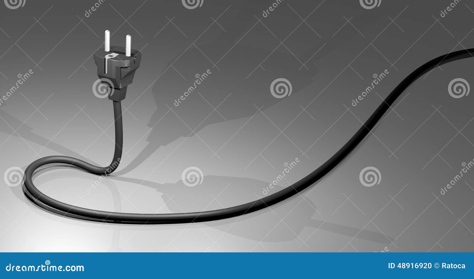 Render plug in stock illustration. Illustration of business - 48916920