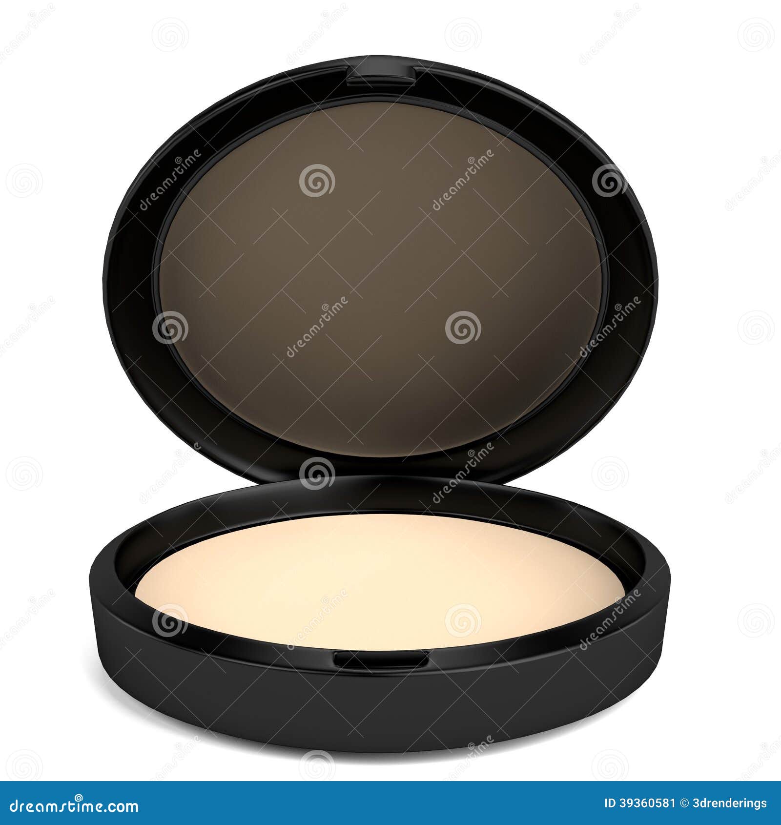 Render of powder stock illustration. Illustration of model - 39360581