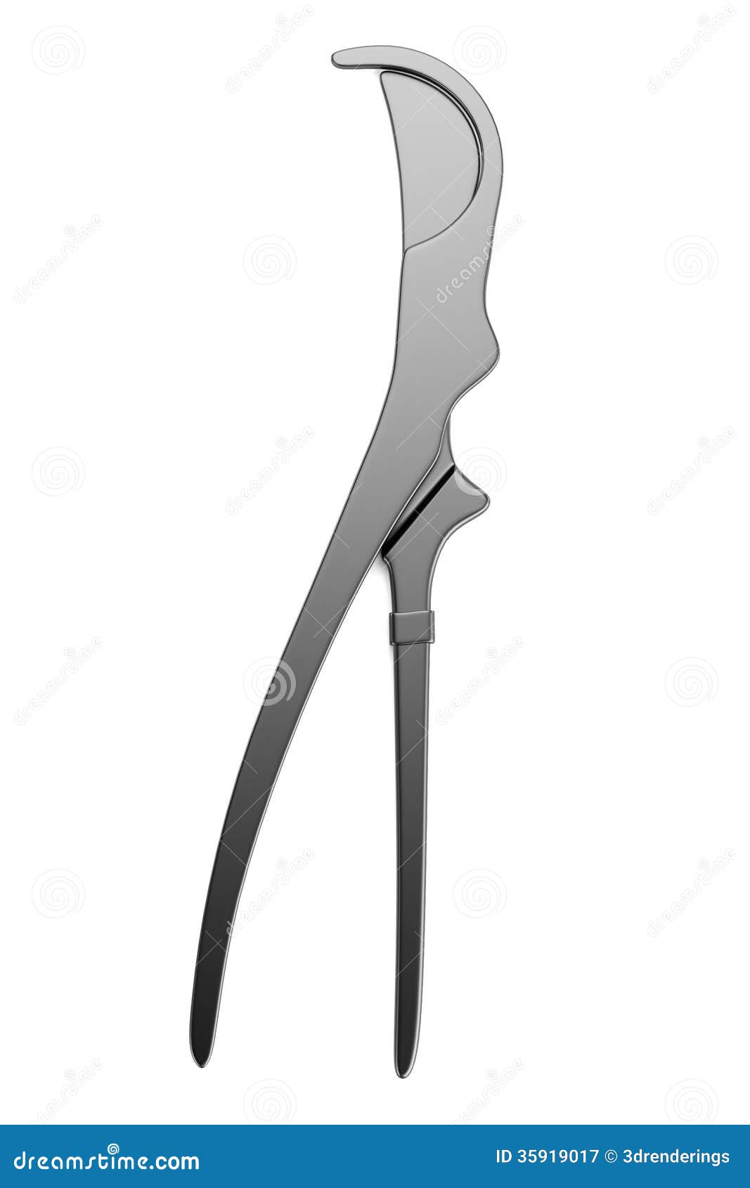 Render of rib cutters stock illustration. Illustration of medical ...