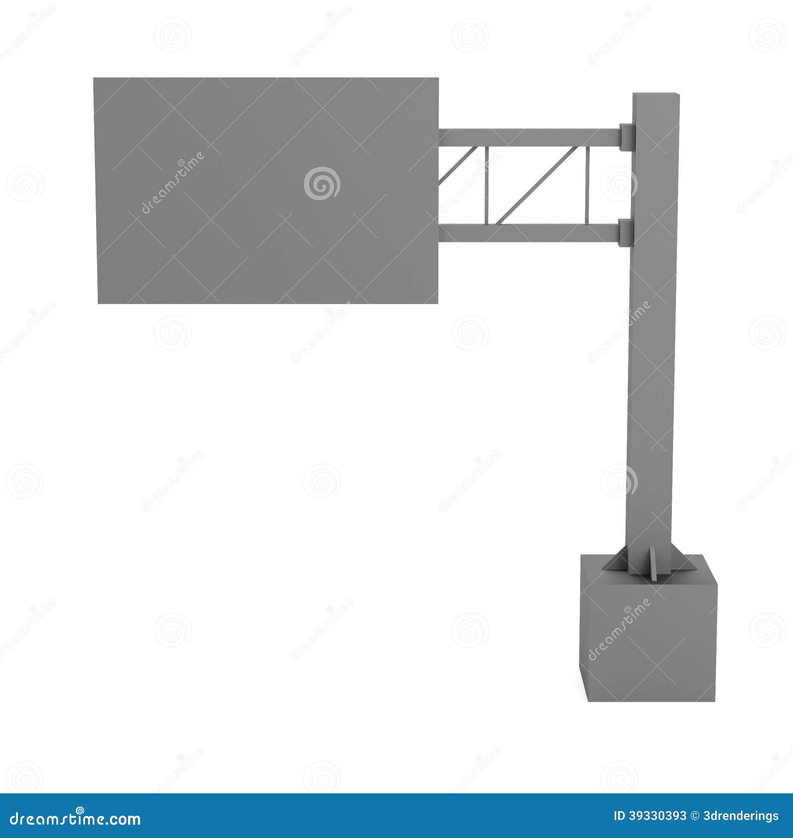 Render of street sign stock illustration. Illustration of realistic ...