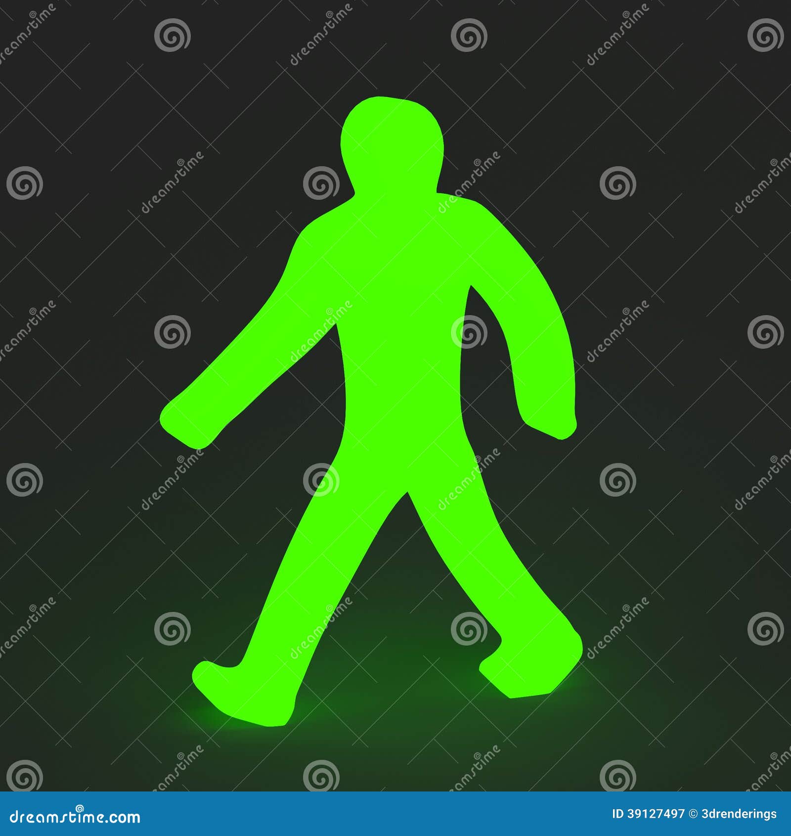 Render Of Traffic Light Character Royalty-Free Stock Photo ...
